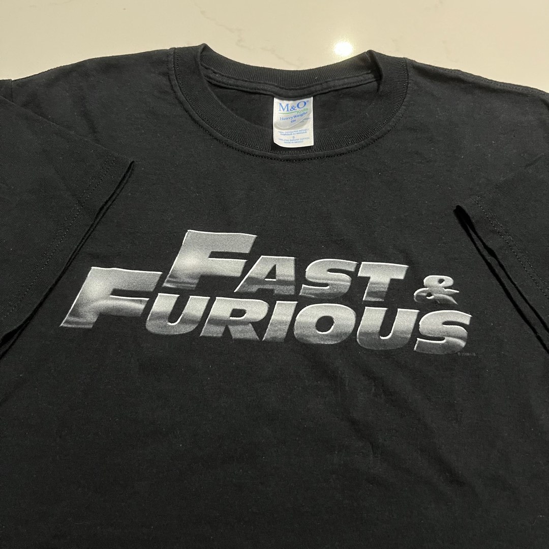 Vintage Fast and Furious Official Movie Promo Tee Shirt, Men's Fashion ...