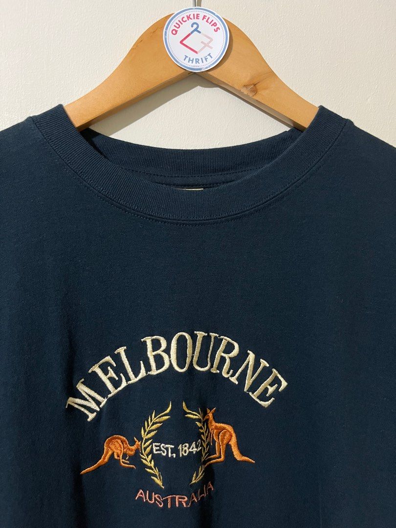 Vintage Melbourne Australia Tee, Men's Fashion, Tops & Sets, Tshirts & Polo Shirts on Carousell