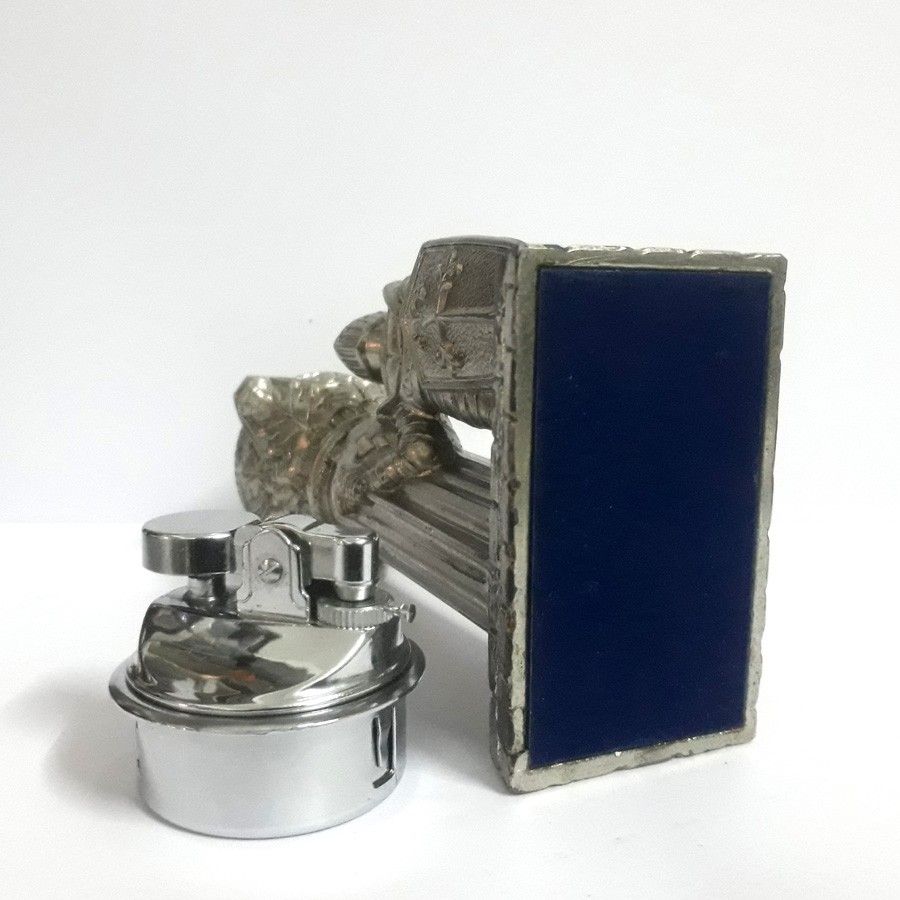 Vintage Metal Medieval Armored Knight Table Lighter, Hobbies & Toys ...