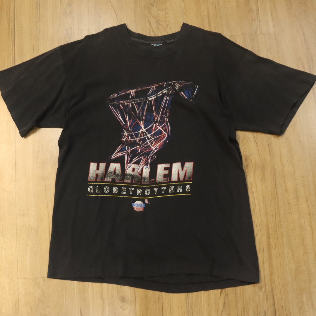 Vintage NBA Harlem Globetrotters 1995 World Tour Single Stitch Shirt ...