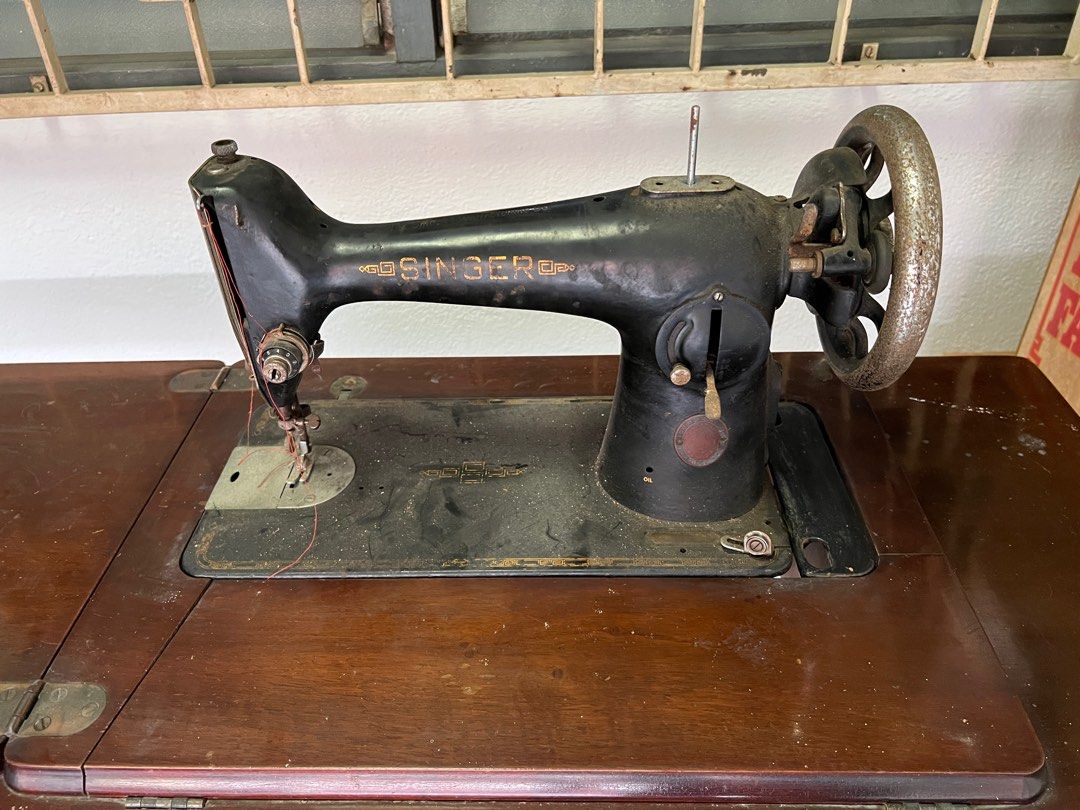 Vintage Singer Sewing Machine (Rare 1 Drawer) COD Ipoh Perak, Hobbies ...