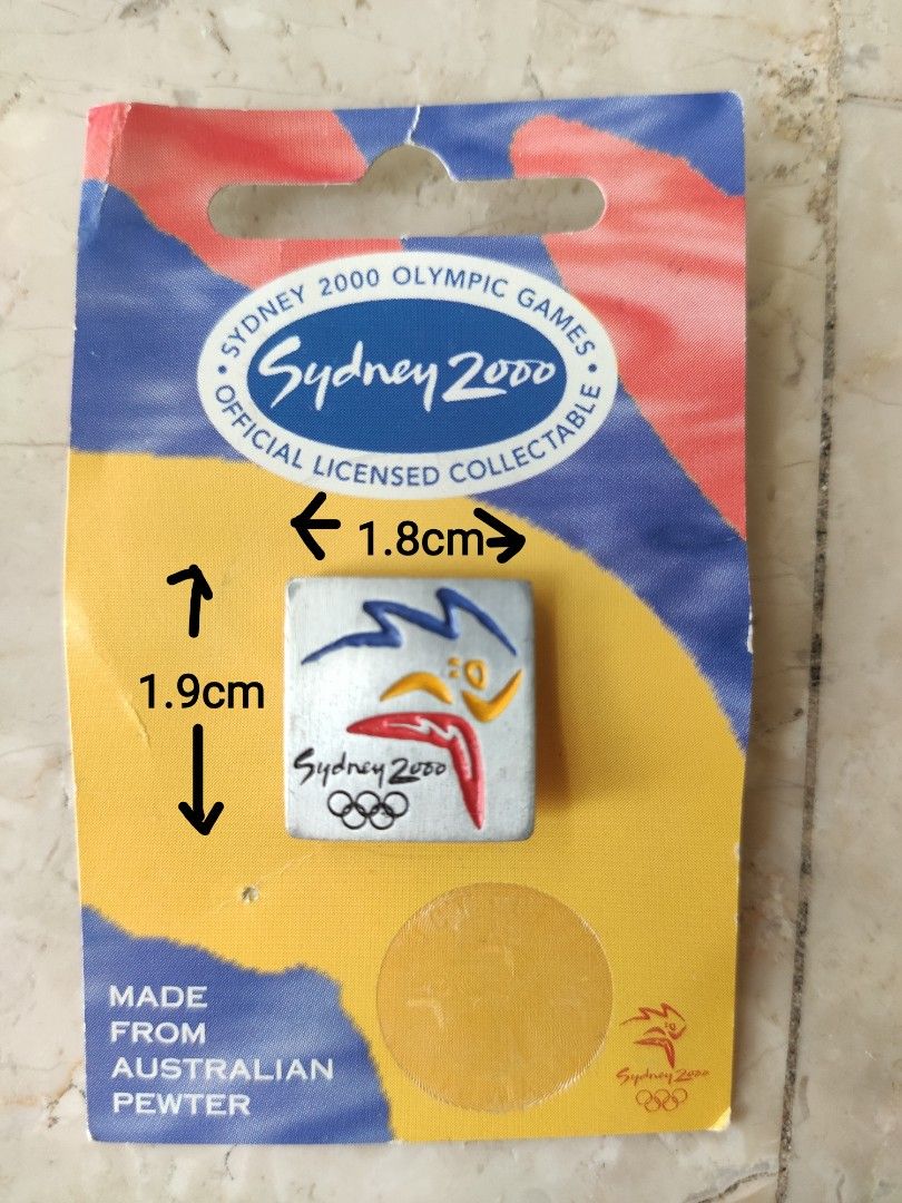 Vintage Sydney 2000 Olympic Games Collar Pin, Hobbies & Toys ...