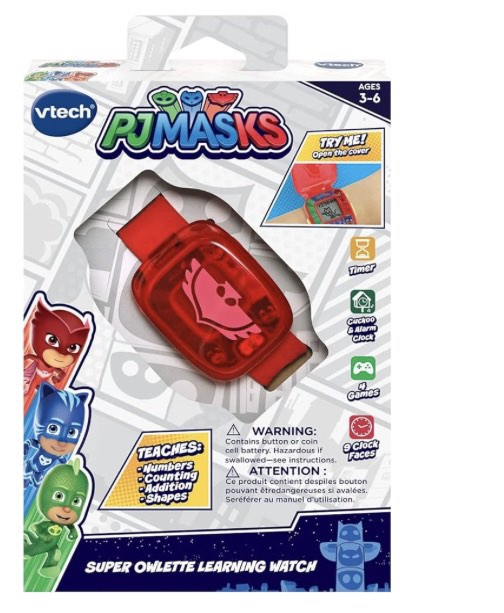 Vtech PJ Mask red watch, Hobbies & Toys, Toys & Games on Carousell