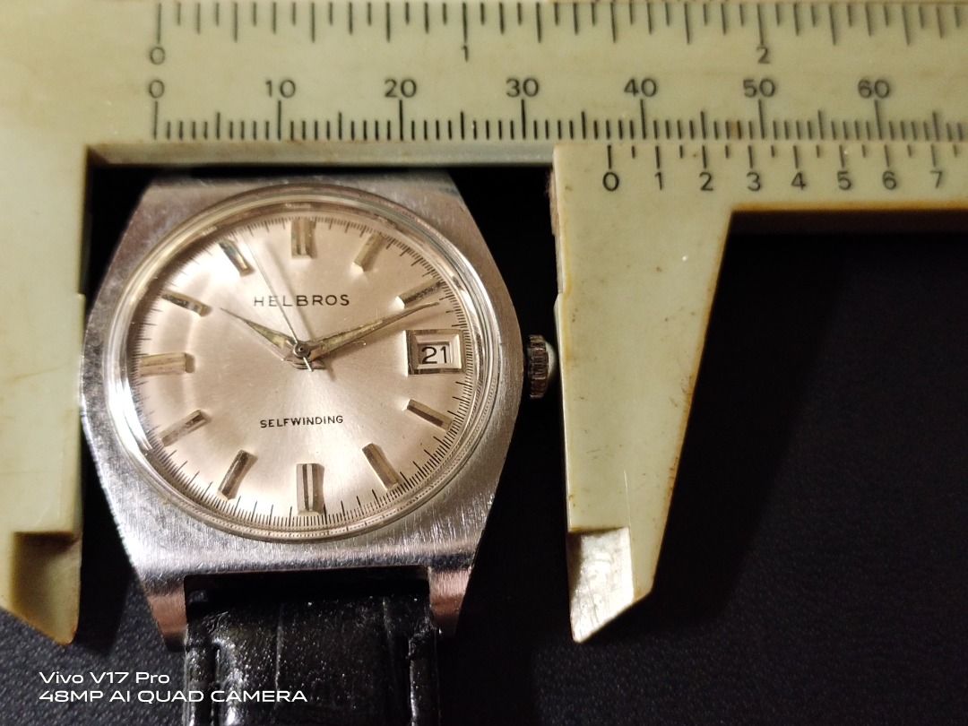 Vtg Helbros(Germany) Automatic Watch, Men's Fashion, Watches ...