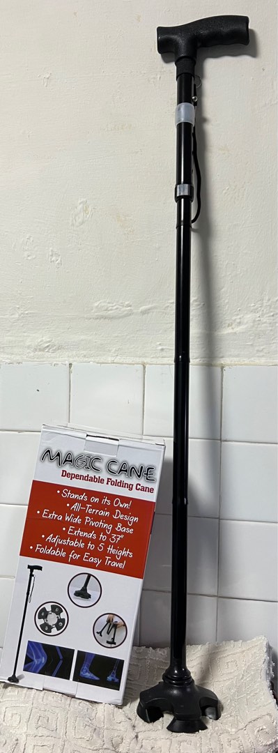 Walking stick / magic cane, Health & Nutrition, Assistive ...