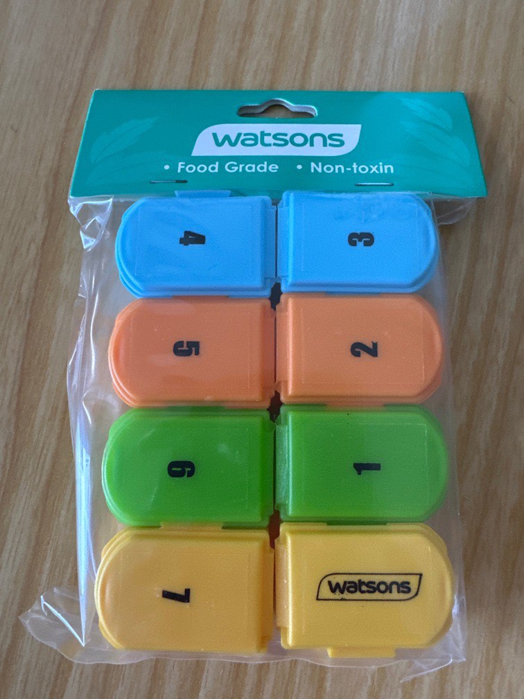 Watsons Pill box compact, Furniture & Home Living, Home Improvement ...