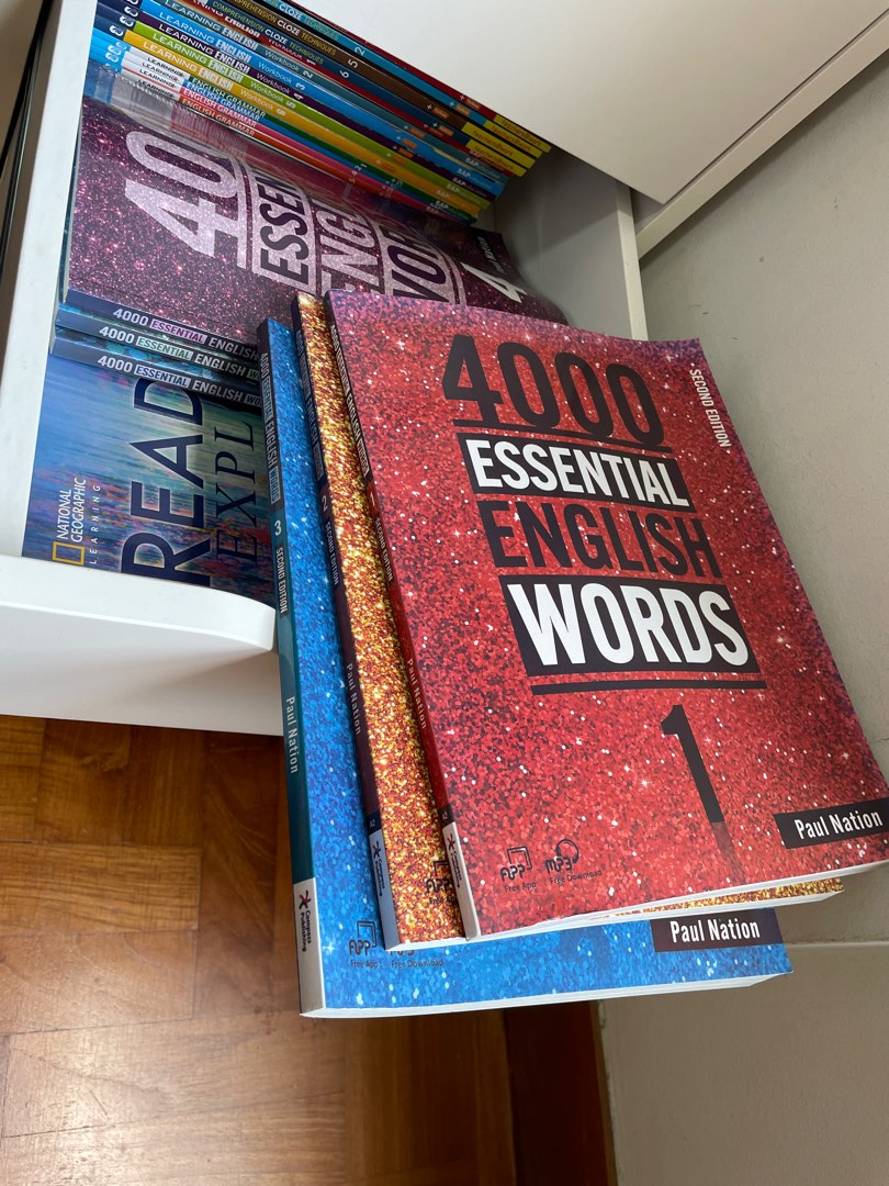 Whole set of Essential English Words 4000, Hobbies & Toys, Books ...