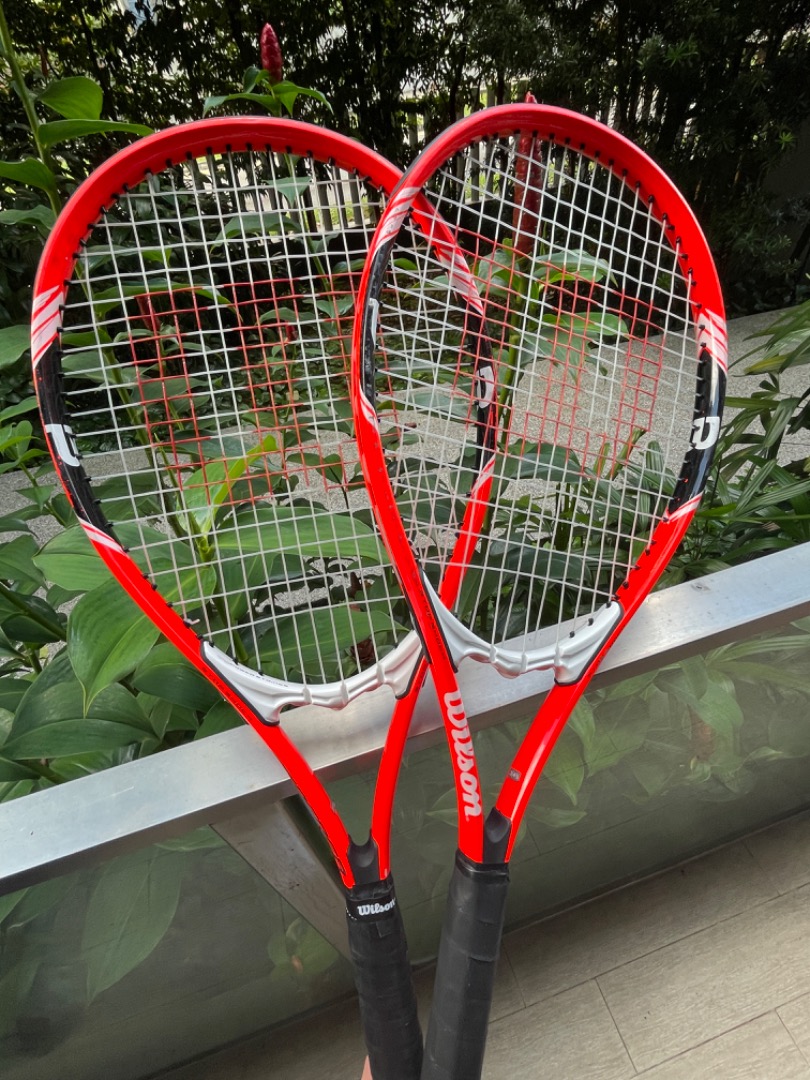 Wilson Tennis Rackets, Sports Equipment, Sports & Games, Racket & Ball ...