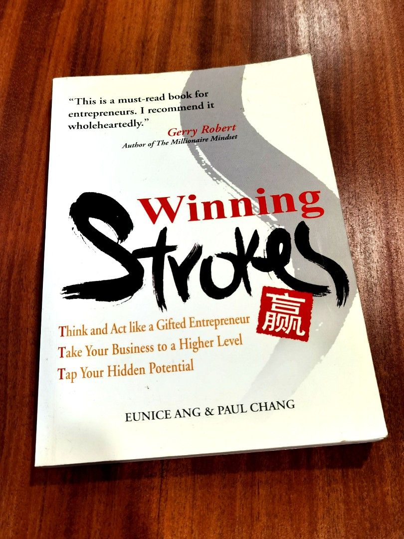 Winning Strokes Think Act Gifted Entrepreneur Business Higher Level ...