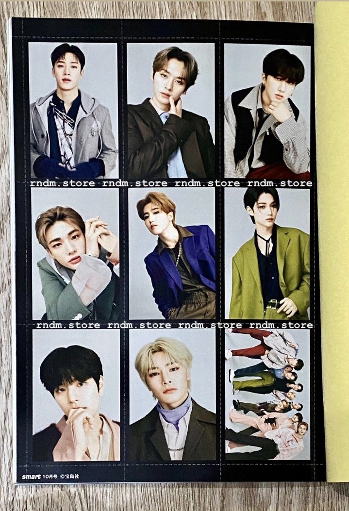 WTS Stray Kids Smart Magazine Japan October 2022 issue Kinokuniya skz ...
