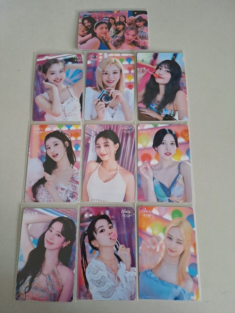 WTS Twice Photocards (Nayeon Jeongyeon Momo Sana Jihyo Mina Dahyun Chaeyoung Tzuyu), Hobbies ...