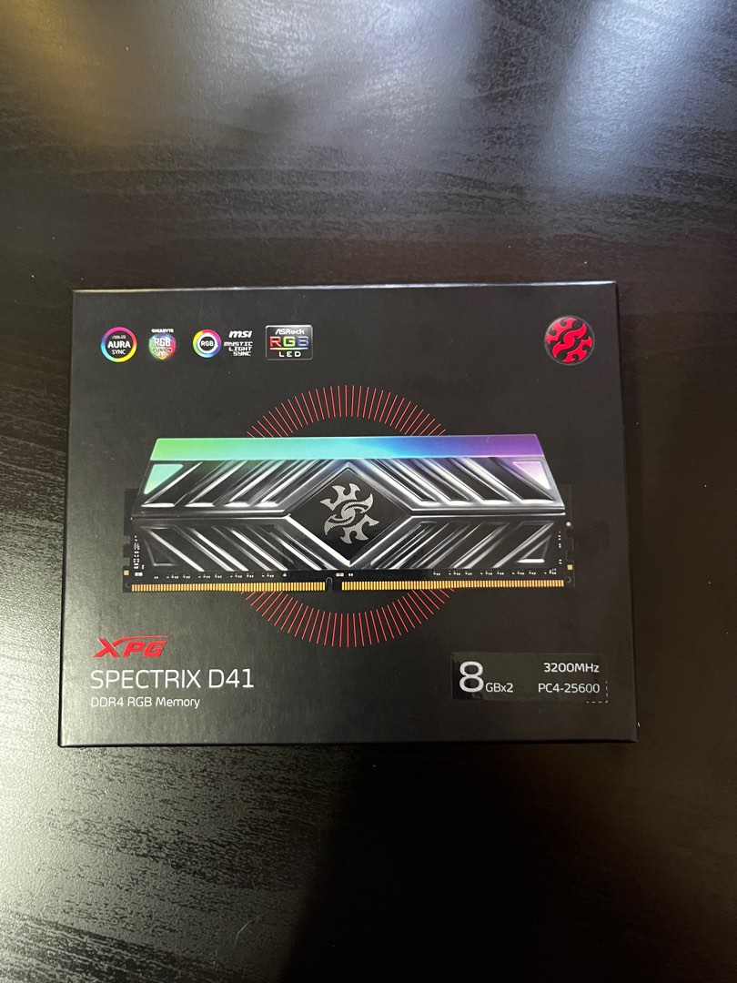 XPG SPECTRIX D41 DDR4 RGB, Computers & Tech, Parts & Accessories ...