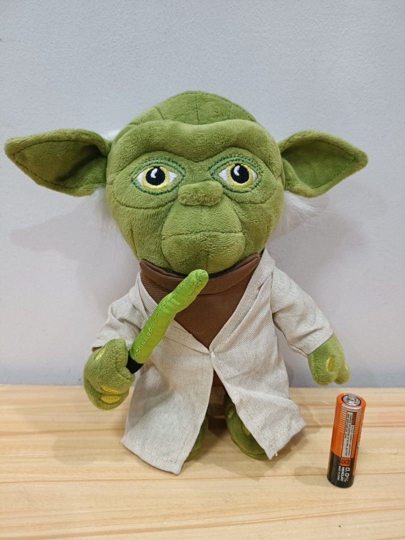 Yoda Plush Toy, Hobbies & Toys, Toys & Games on Carousell