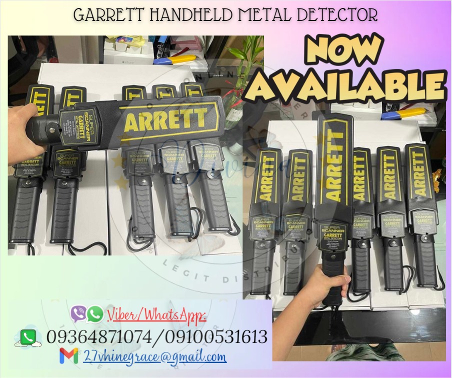 100% Accurate Garrett Handheld Metal Detector, Furniture & Home Living ...