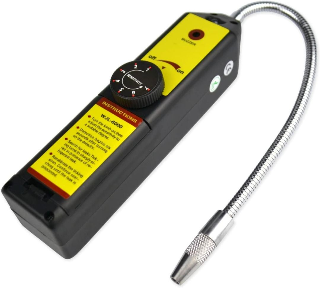 [1400A] FAVORCOOL WJL-6000 Freon Leak Detector with Free Pouch Halogen ...