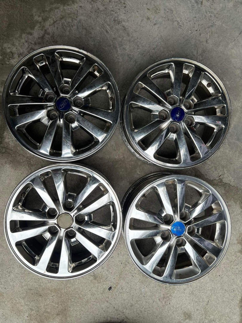 16” Ford escape chrome used mags 5Holes pcd 114, Car Parts ...