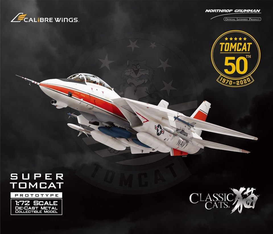 1 72 Calibre Wings F 14d Super Tomcat Prototype Diecast Model Plane Hobbies And Toys Toys