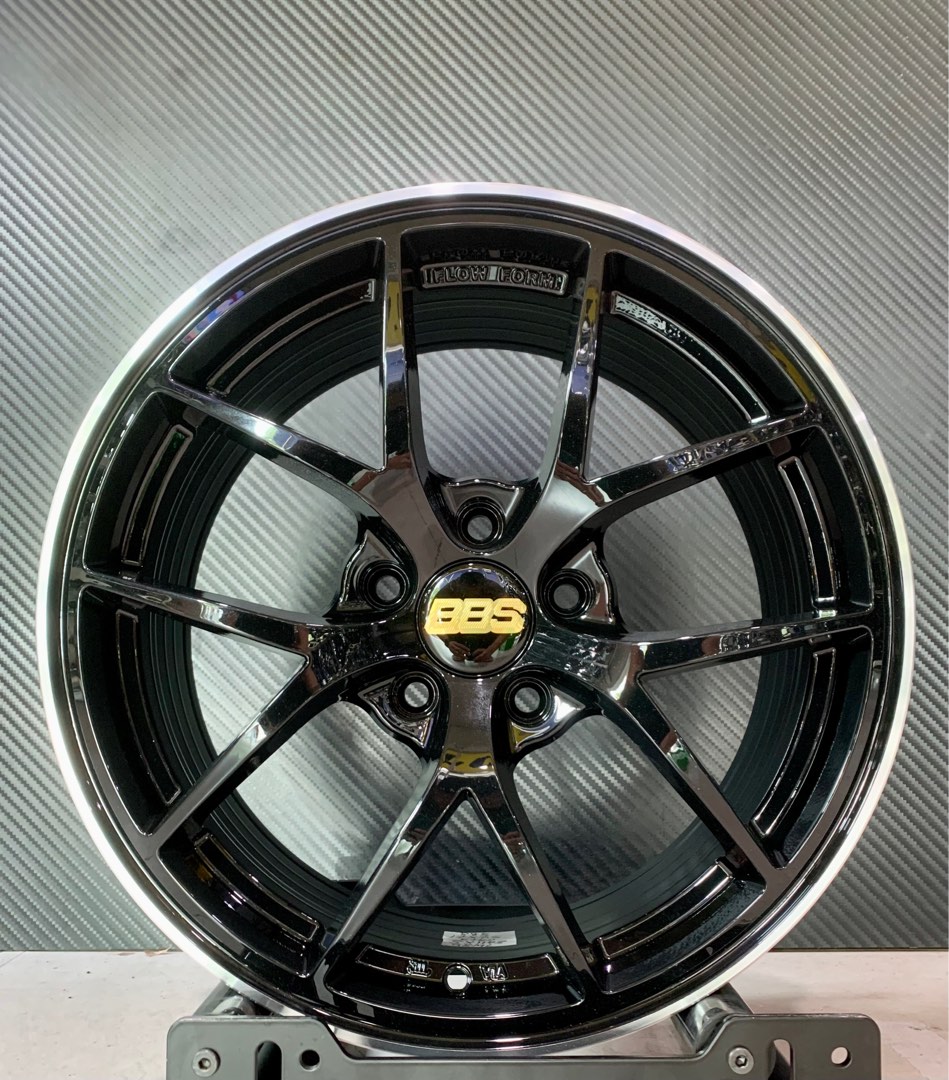 17” rims glossy black BBS design, Car Accessories, Tyres & Rims on ...