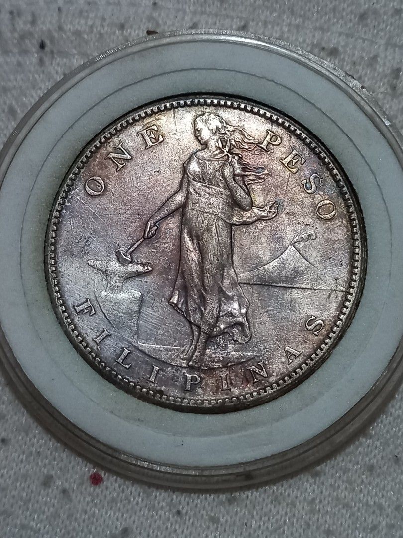 1908 one peso uspi coin, Hobbies & Toys, Memorabilia & Collectibles ...