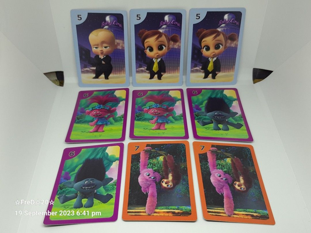Complete 2022 DreamWorks Animation Card Game McDonalds W/ Box, Hobbies ...