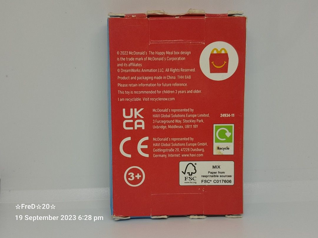 Complete 2022 DreamWorks Animation Card Game McDonalds W/ Box, Hobbies ...