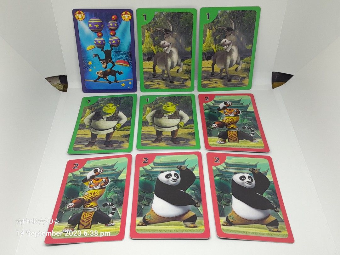 Complete 2022 DreamWorks Animation Card Game McDonalds W/ Box, Hobbies ...