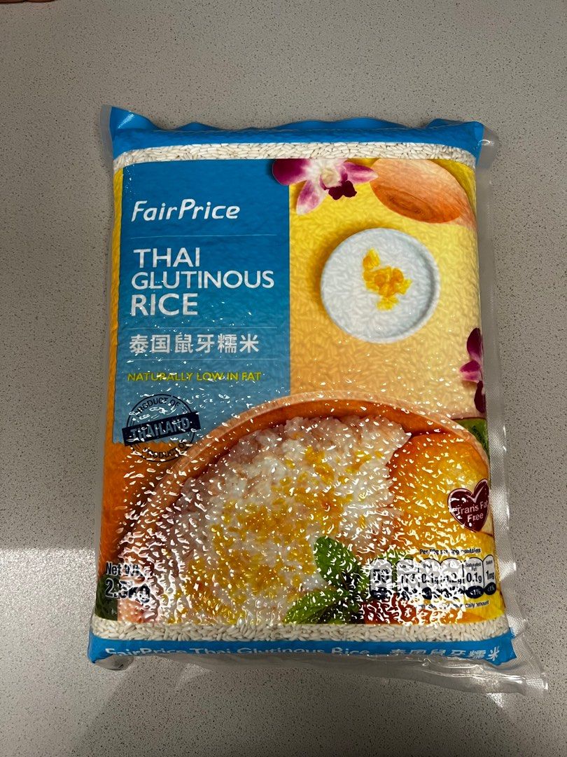 2.5KG FairPrice Thai Glutinous Rice, Food & Drinks, Rice & Noodles on ...