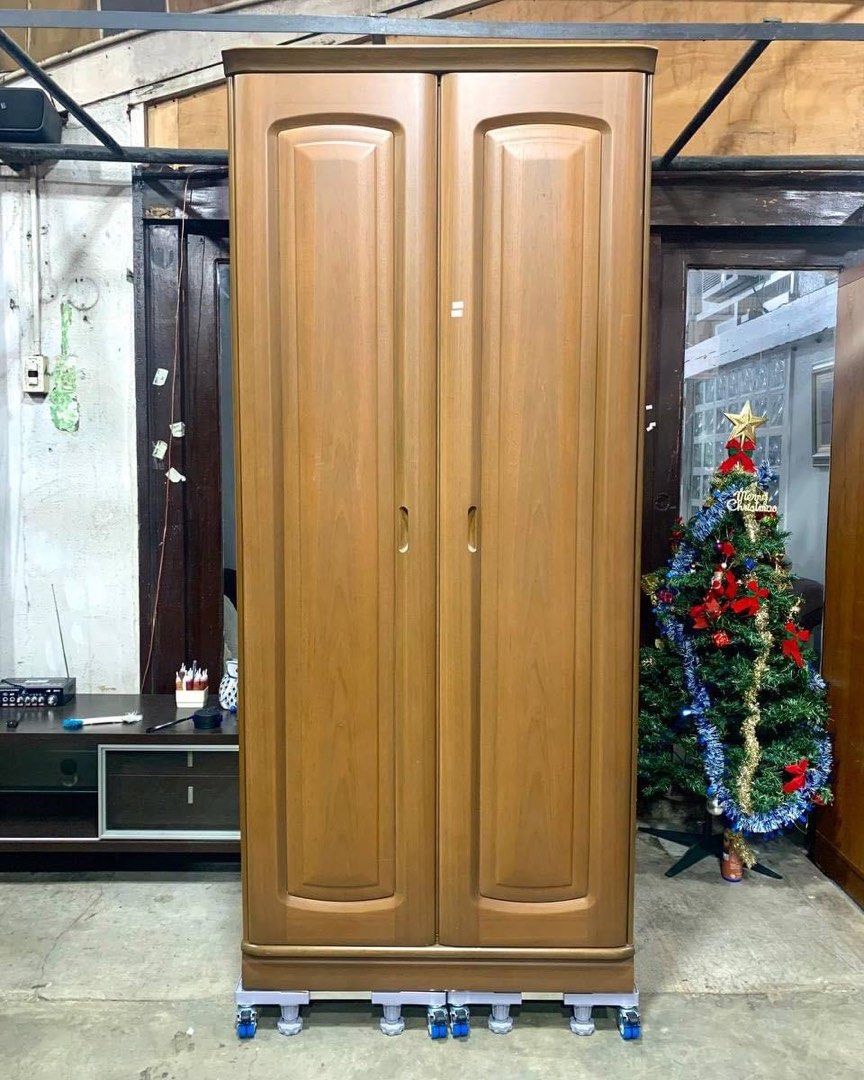 2 door wardrobe Cabinet Japan surplus, Furniture & Home Living ...