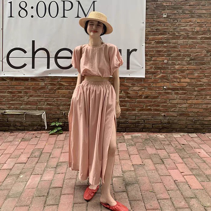 2 piece pink set, Women's Fashion, Dresses & Sets, Sets or Coordinates ...