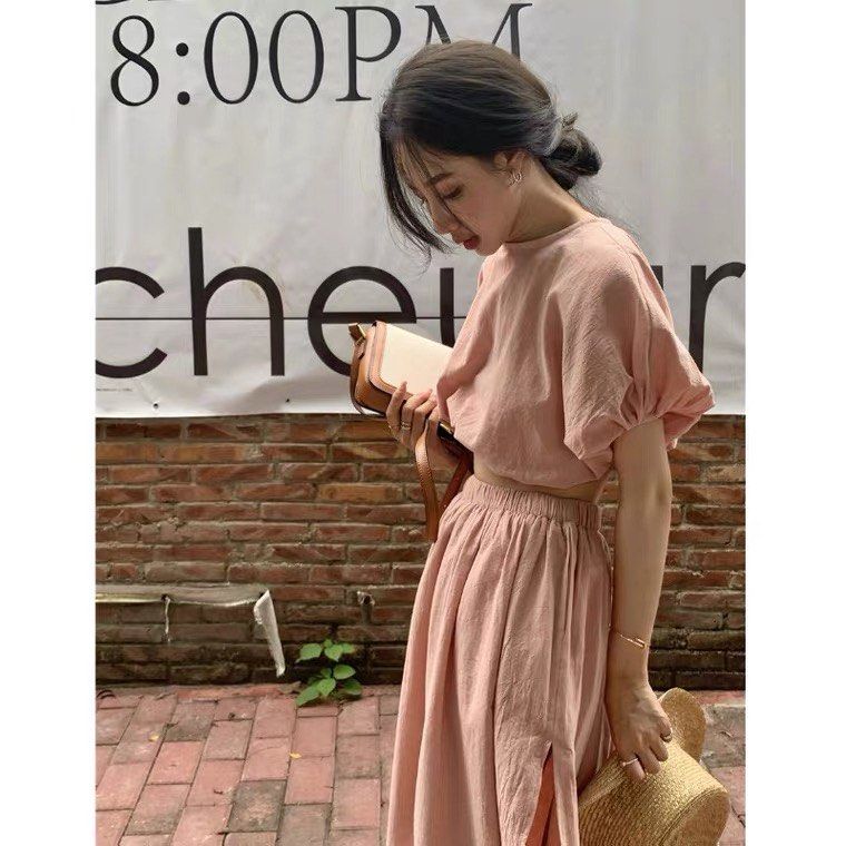 2 piece pink set, Women's Fashion, Dresses & Sets, Sets or Coordinates ...