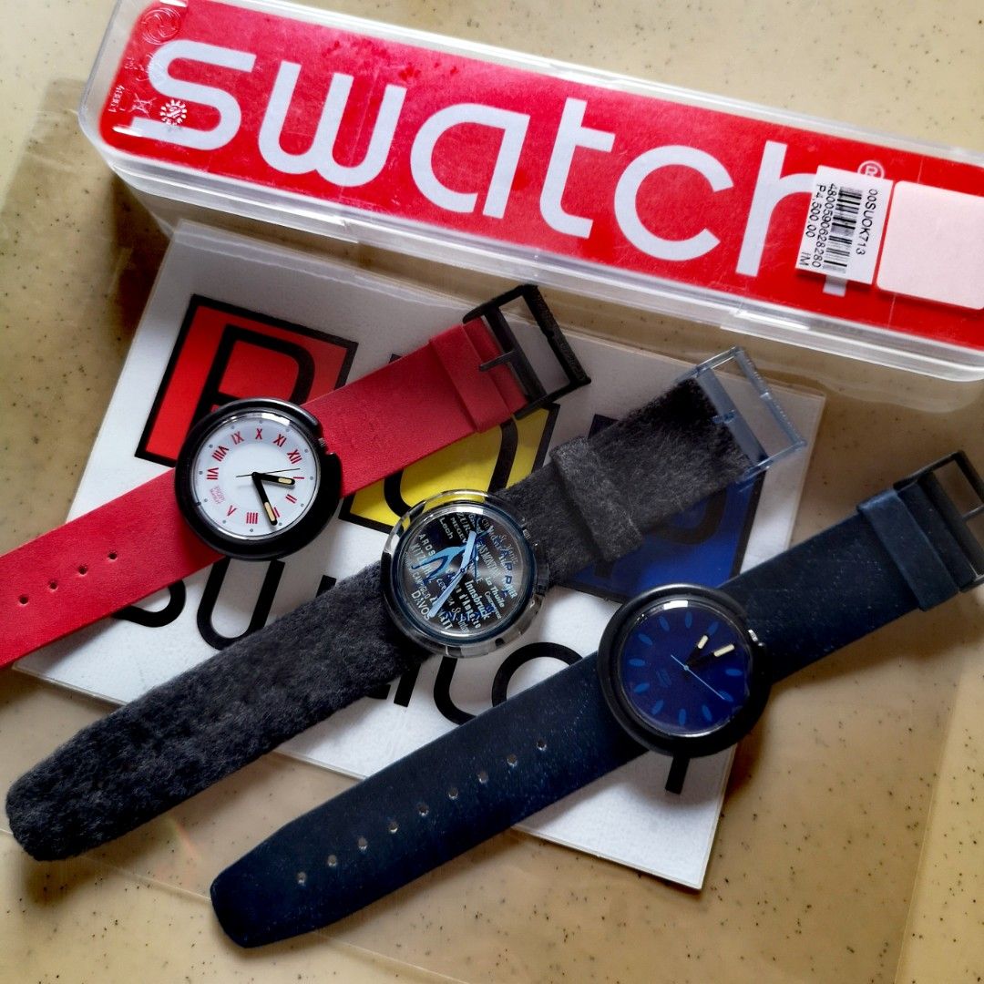 3 90s SUPER RARE VINTAGE POP SWATCH, Luxury, Watches on Carousell