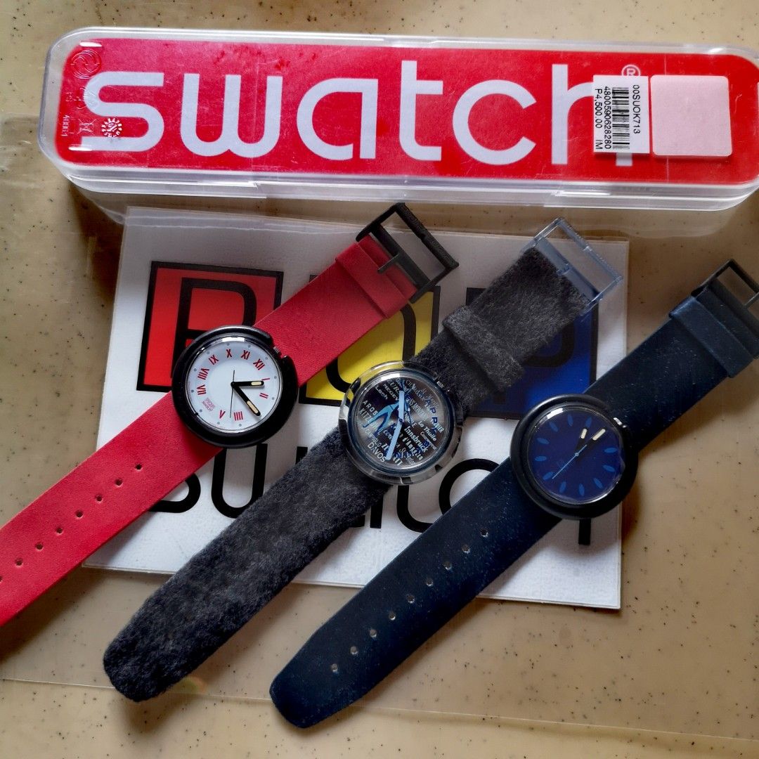 3 90s SUPER RARE VINTAGE POP SWATCH, Luxury, Watches on Carousell