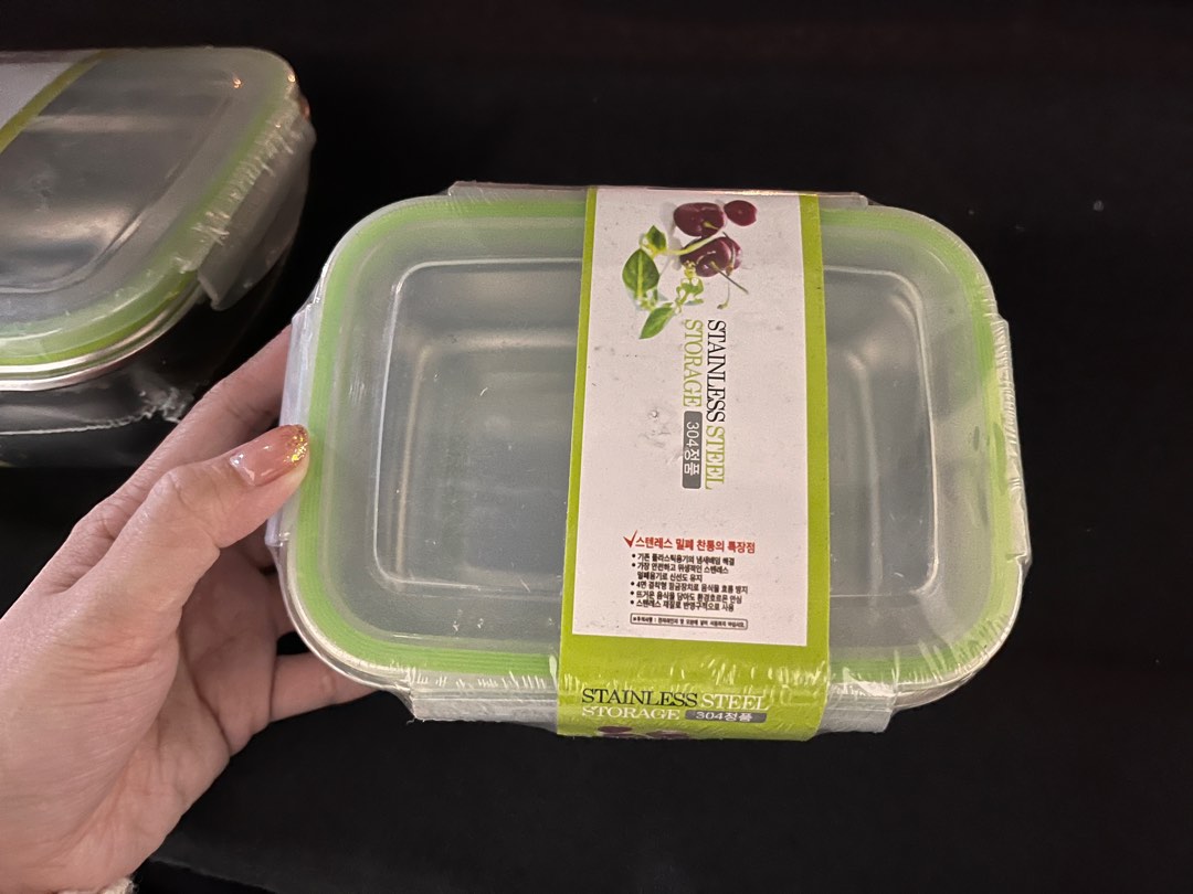 550ml sus304 stainless steel Tupperware, Furniture & Home Living ...