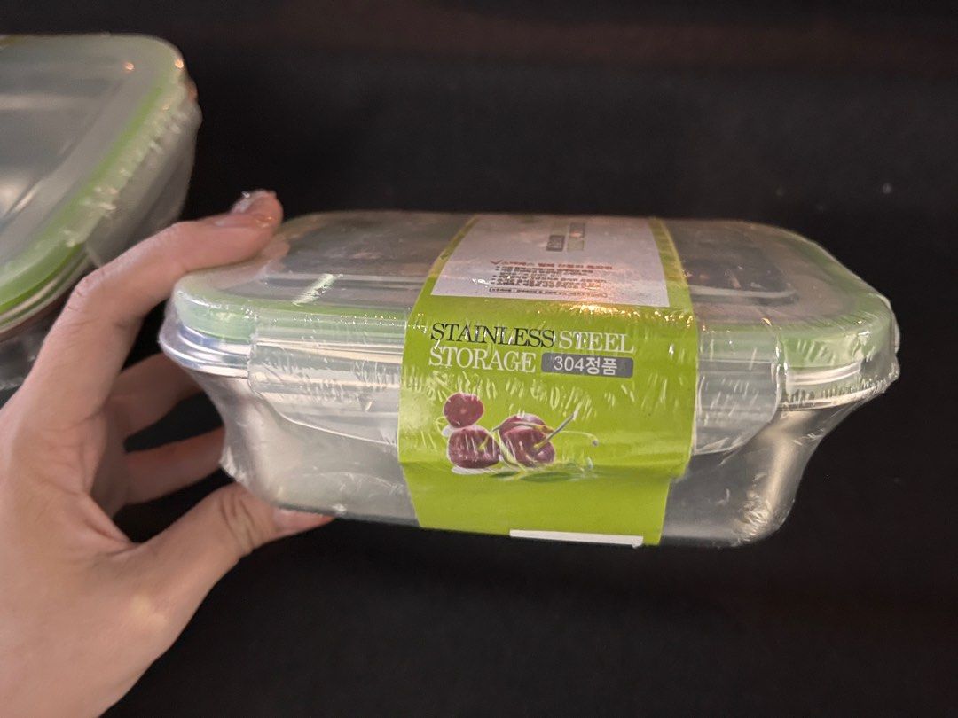 550ml sus304 stainless steel Tupperware, Furniture & Home Living ...