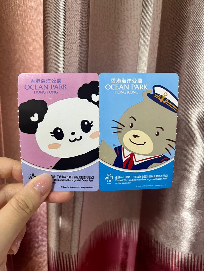 海洋公園實體門票 - 香港熱門人氣景點第2名 | Ocean Park Ticket, 門票＆禮券, 本地景點門票及交通 - Carousell