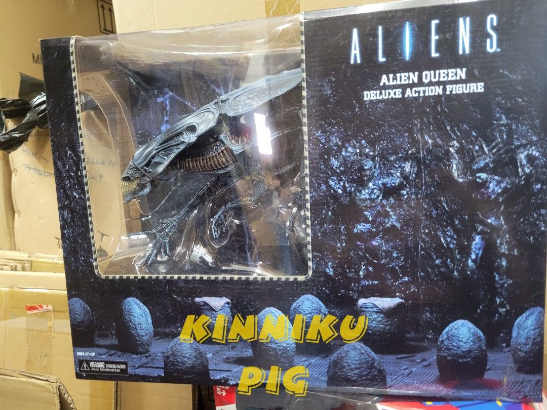 全新 正版 NECA ALIEN QUEEN ALIENS DELUXE ACTION FIGURE 異形 PREDATOR AVP 鐵血戰士, 興趣及遊戲, 玩具 & 遊戲類 - Carousell