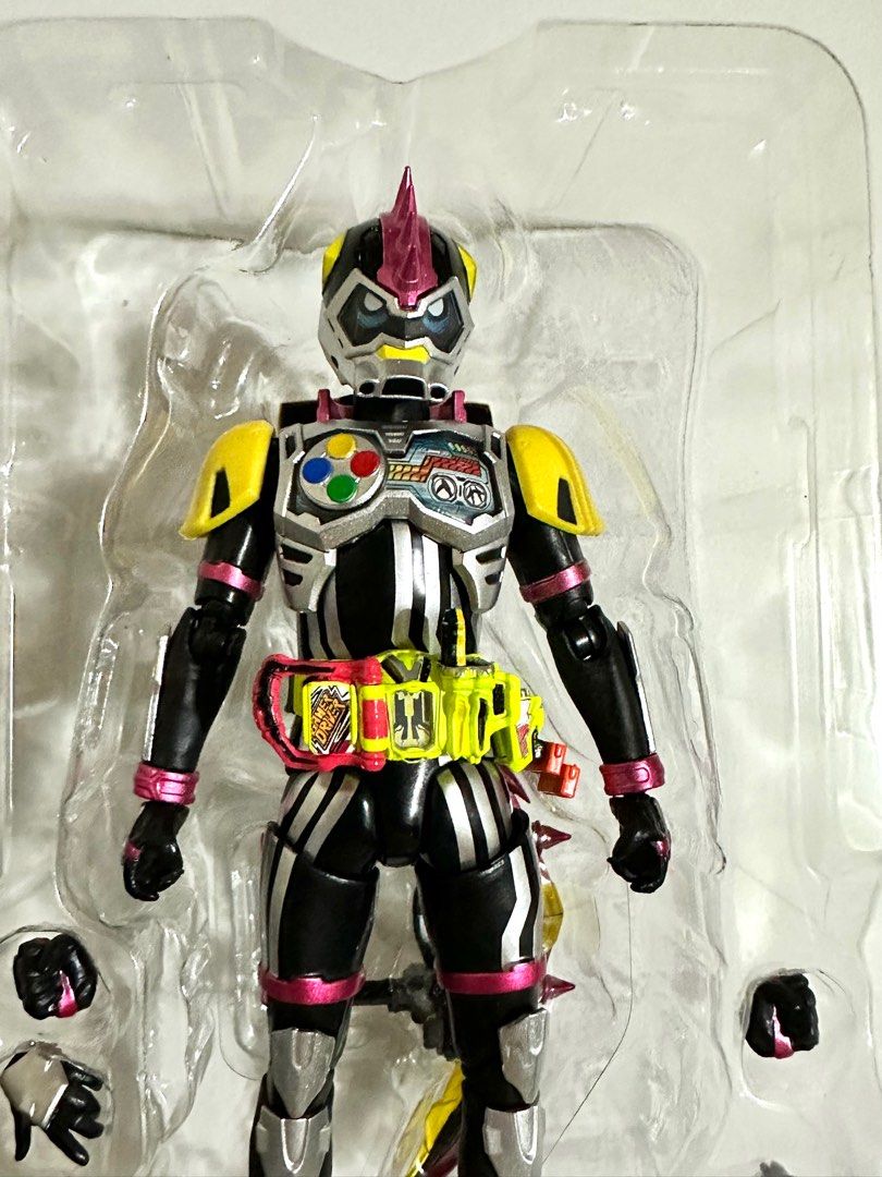 日版 魂限 shf S.H.figuarts Kamen Rider Lazer Turbo Bike Gamer Level lv0 機車玩家 假面騎士 幪面超人 拉打 平成 Ex-aid ...