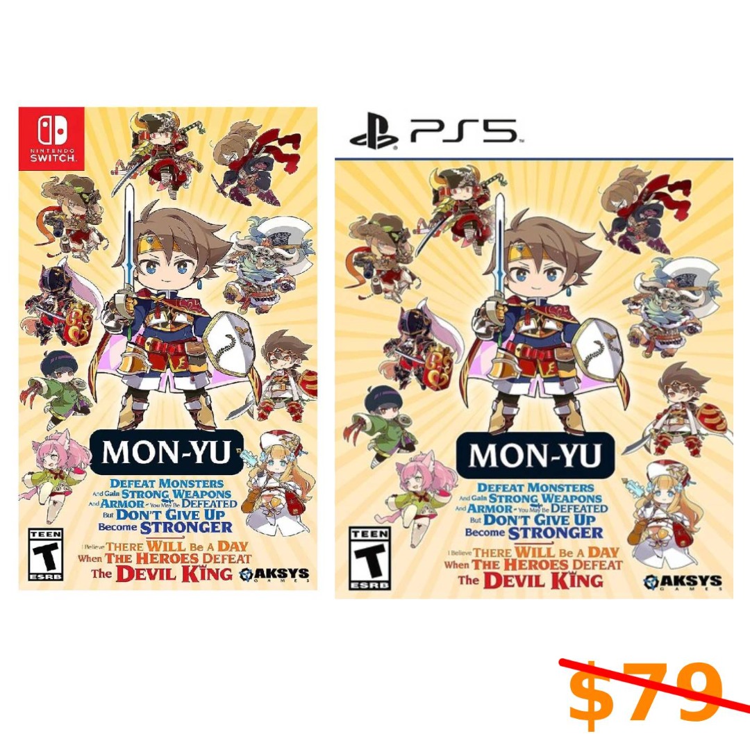 Mon Yu Brand New (PS5/Nintendo Switch), Video Gaming, Video Games ...