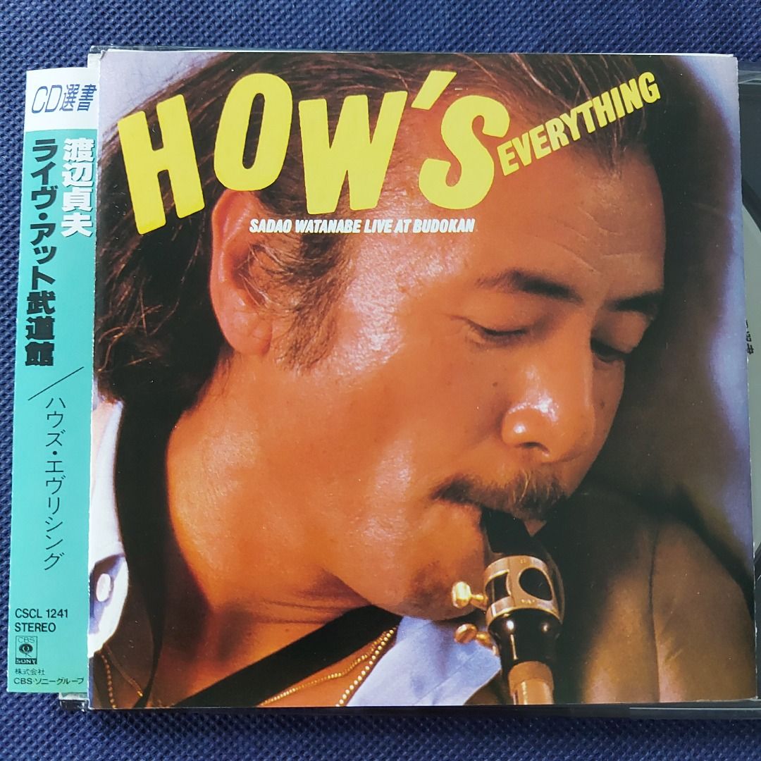 渡辺貞夫 sadao watanabe - HOW's EVERYTHiNG 精選 CD選書 (80年 発表, 日本版, 側帶付, 無 ...
