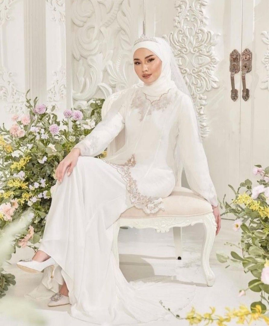 ( SEWA/RENT ) HIJABISTA FAHARA DRESS S | BAJU NIKAH, Women's Fashion ...