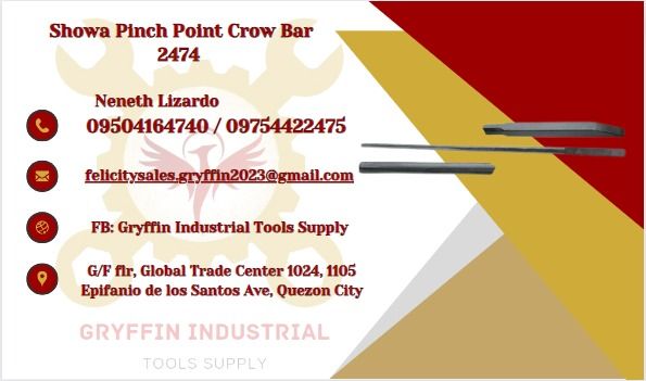 " SHOWA " PINCH POINT CROW BAR 2474, Commercial & Industrial ...