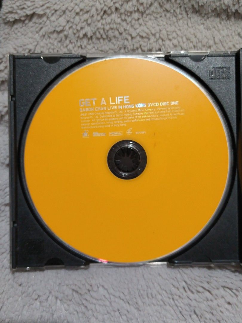 陳奕迅 Eason Chan Get A Life 3 VCD, 興趣及遊戲, 音樂、樂器 & 配件, 音樂與媒體 - CD 及 DVD ...