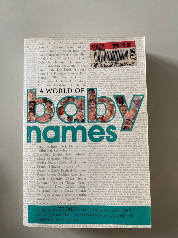 A World of baby names, Hobbies & Toys, Books & Magazines, Storybooks on ...