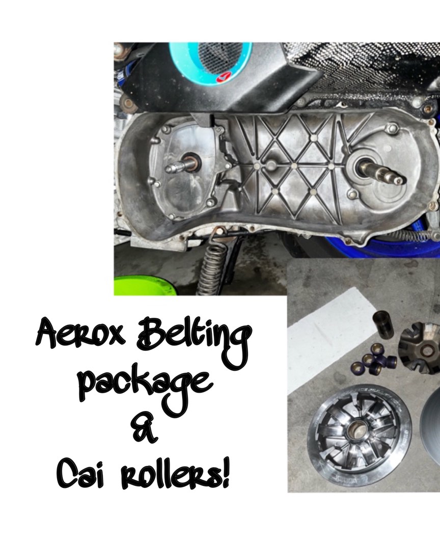 Aerox cvt service, Motorcycles, Motorcycle Accessories on Carousell
