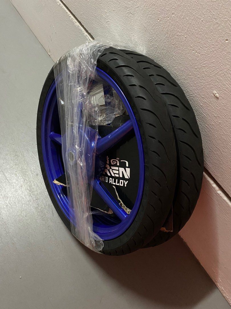 Aerox rim 17 inch, Motorcycles, Motorcycle Accessories on Carousell