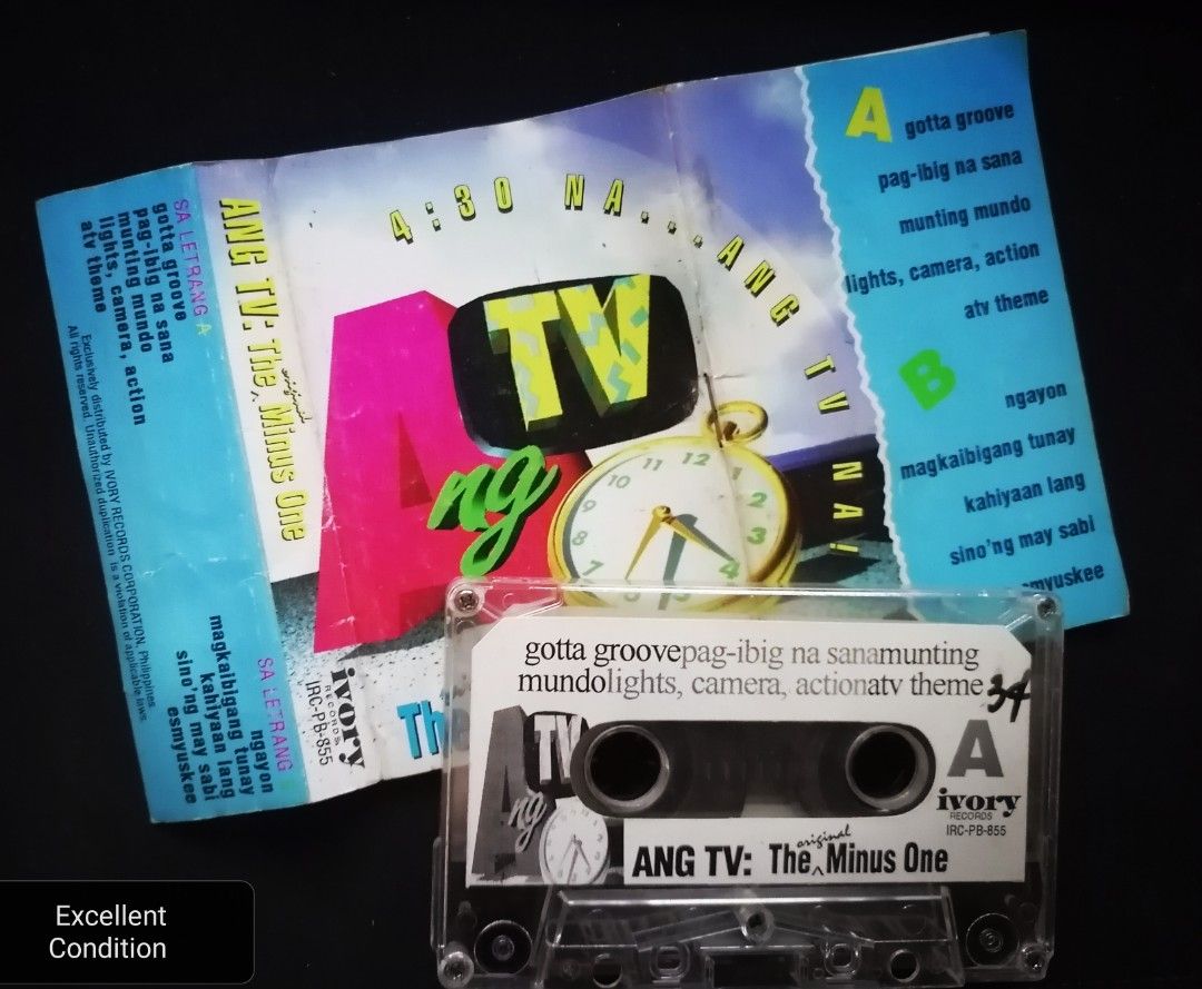 Ang TV The Minus One Cassette Tape Original Cassette Tapes Vintage ...