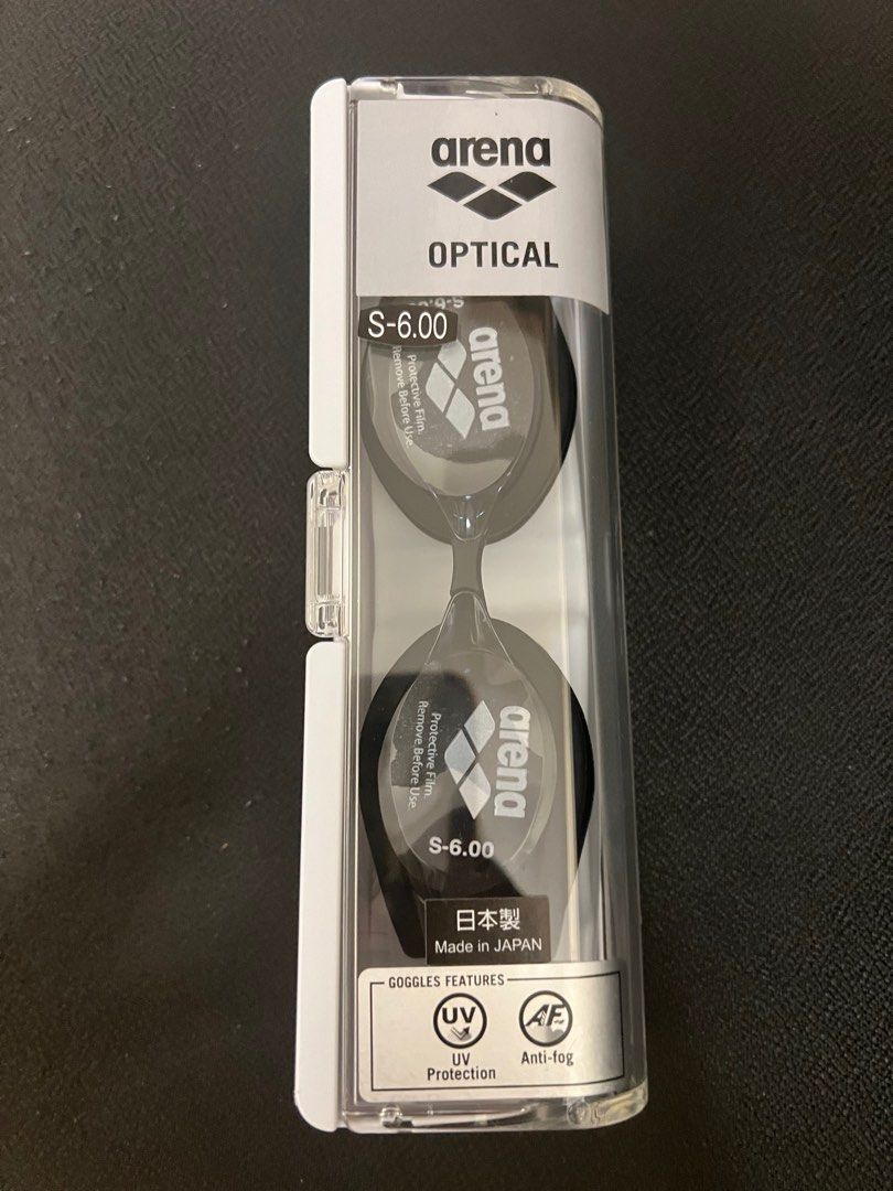 Arena optical goggles s-600 600度近視泳鏡, 運動產品, 運動與體育, 運動與體育 - 水上活動 - Carousell