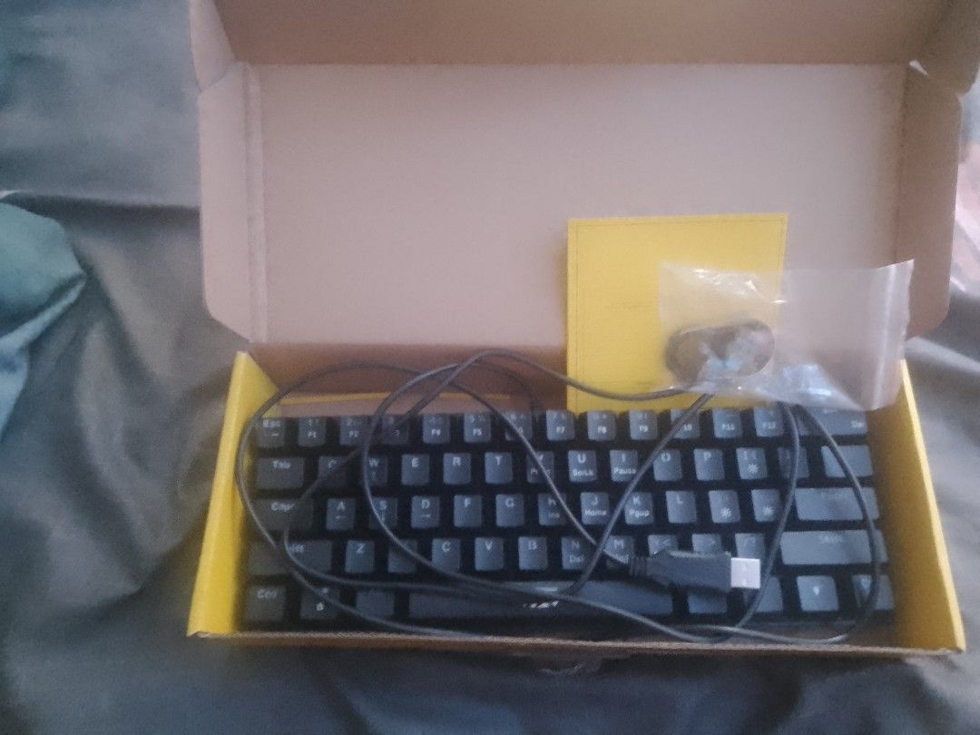 Armageddon 60 percent keyboard blue switch, Computers & Tech, Parts ...