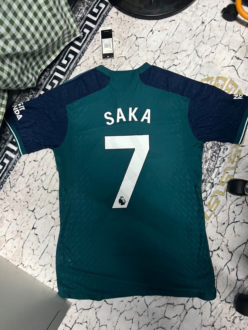 ARSENAL THIRD *SAKA 7*, Men's Fashion, Activewear on Carousell