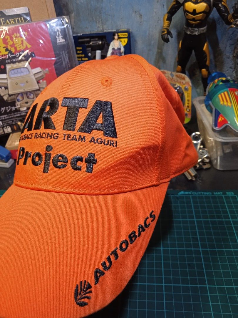ARTA Autobacs Racing Team Aguri Cap JDM Cap Orange Cap JDM merch, Men's ...
